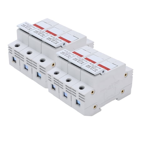 RO16 Fuse Base, Fuse Holder Base Flame Retardant ABS Shell Rail Mounted ...