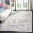 SAFAVIEH Brentwood Shannen Traditional Area Rug, 3' x 3' Square, Cream ...