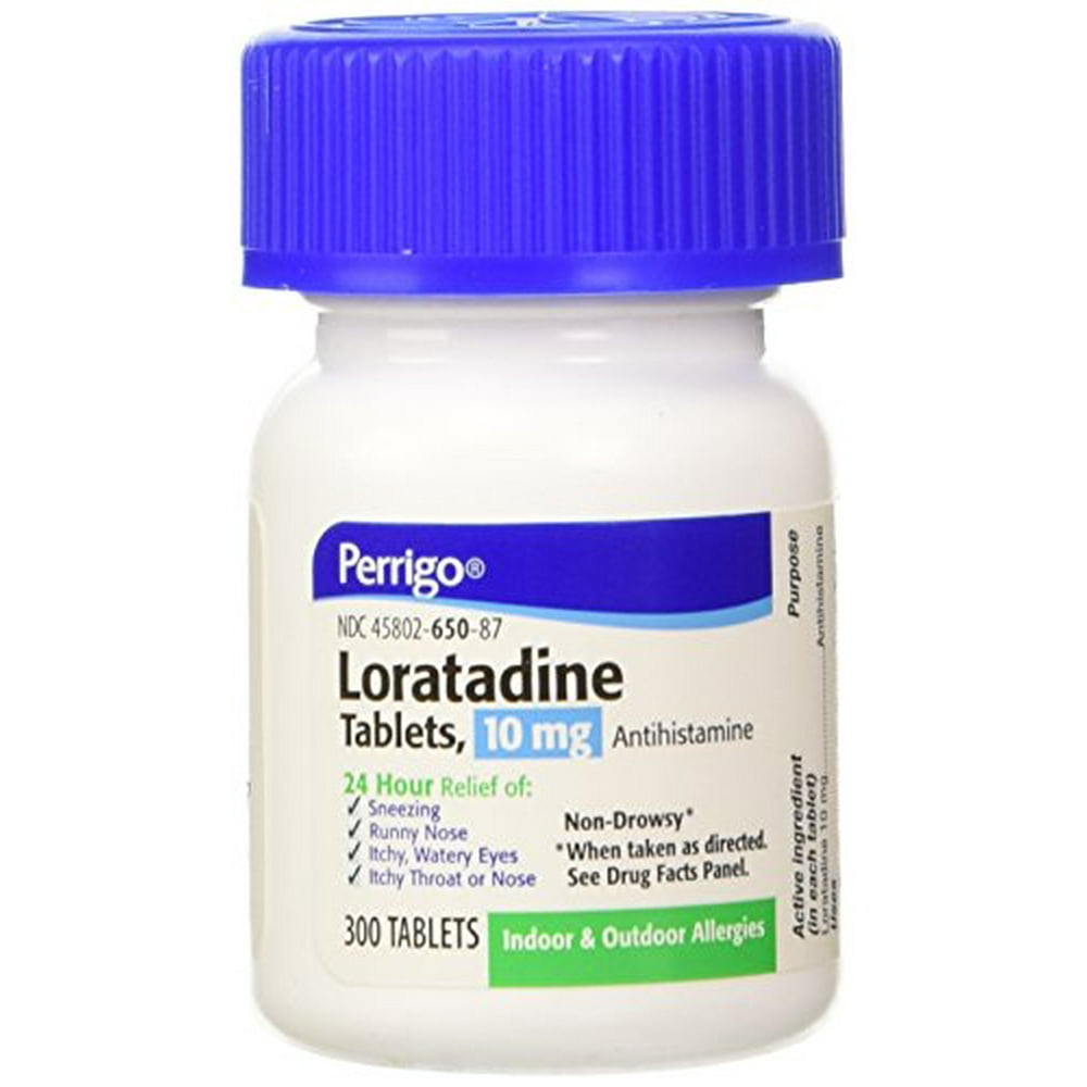 Perrigo Loratadine Tablets, 10 mg, 300 Count - Walmart.com - Walmart.com