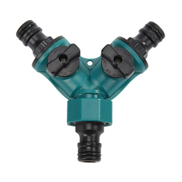 Jinnoda Garden Hose Pipe Splitter Plastic Water Quick Connector ...