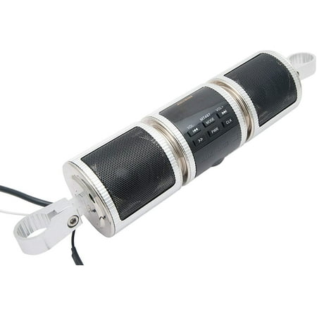 TOTMOX Bluetooth Motorcycle Radio, 12V Waterproof Bike Handlebar Mount ...