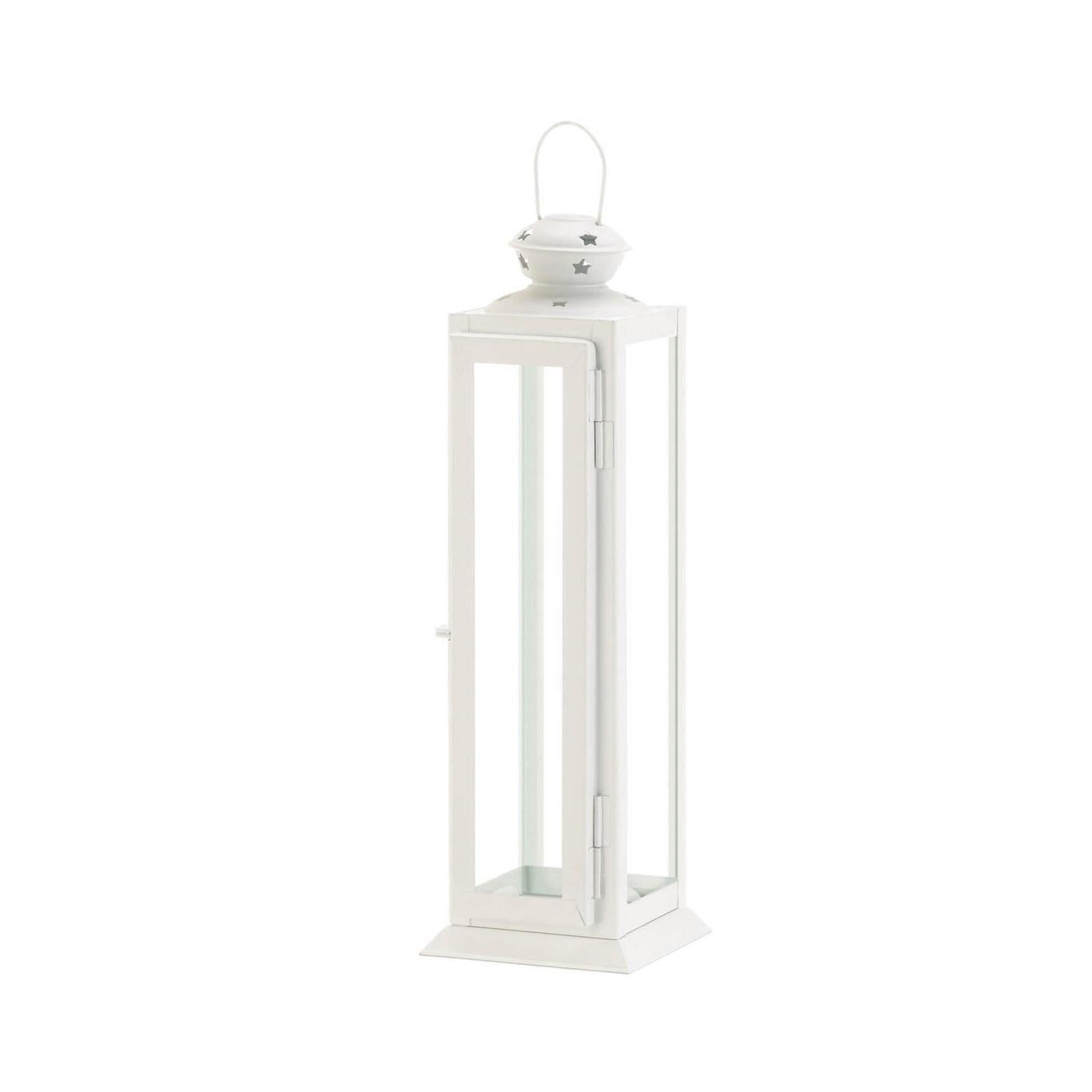 LARGE CUTOUT STARS WHITE LANTERN - Walmart.com