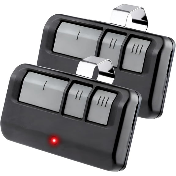 Chamberlain Replacement Garage Door Opener Remote Mini Red Learn Button ...