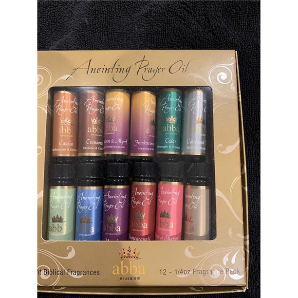 Abba Products 168899 Anointing Oil Variety Pack - 0.25 oz - Pack of 12 ...