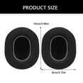 2Pcs/set Replacement Cooling Gel Ear Pad Earphone Cushion Repair for ...