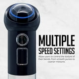 OVENTE Cordless Immersion Hand Blender, 300W Rechargeable Handheld ...