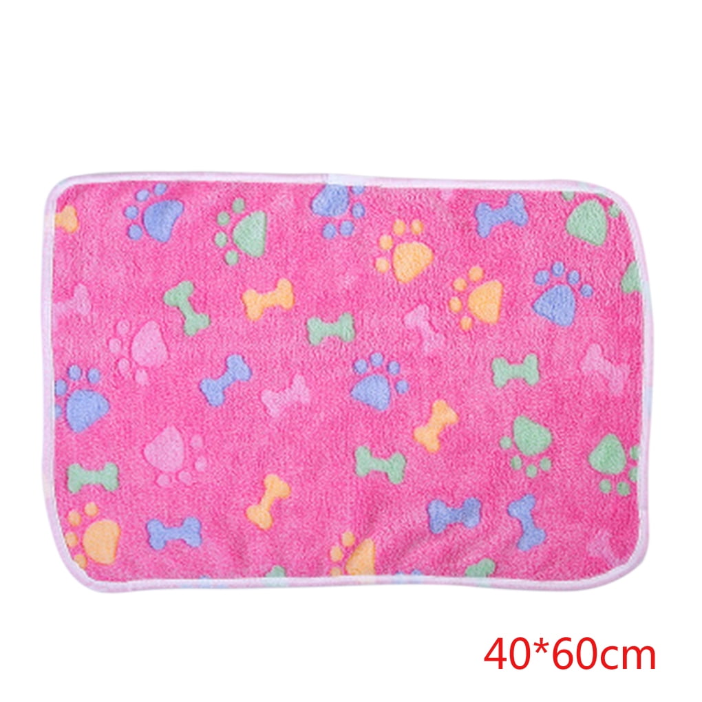 Coral Velvet Pet Dog Cat Rest Sleeping Mat Pad Autumn Winter Warm ...
