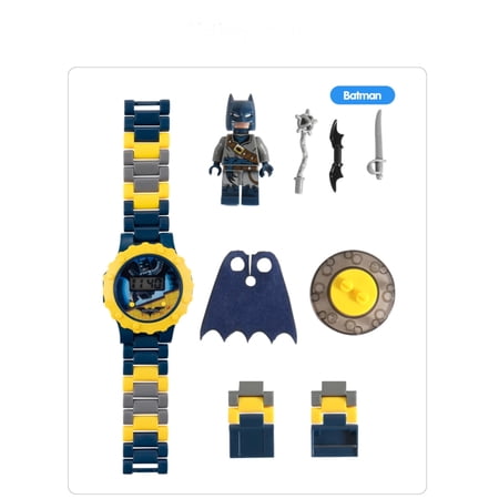 Rowena J - Batman Style Build a Superhero Watch with Action Figure LED ...