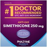Phazyme Maximum strength gas relief 250 mg softgels, 24 ct HSA/FSA ...