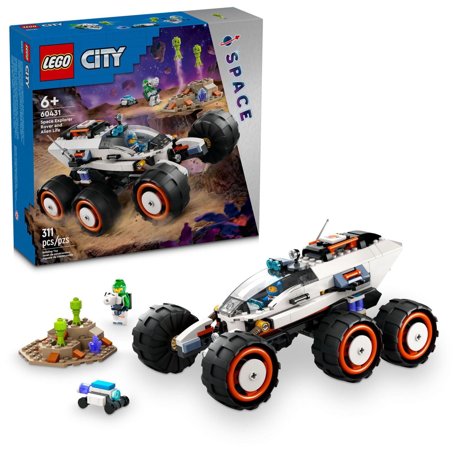 Click here for Lego City Space Explorer Rover And Alien Life Toy... prices