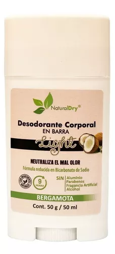 Desodorante Light Naturaldry En Barra 50g Vegano | Walmart en línea