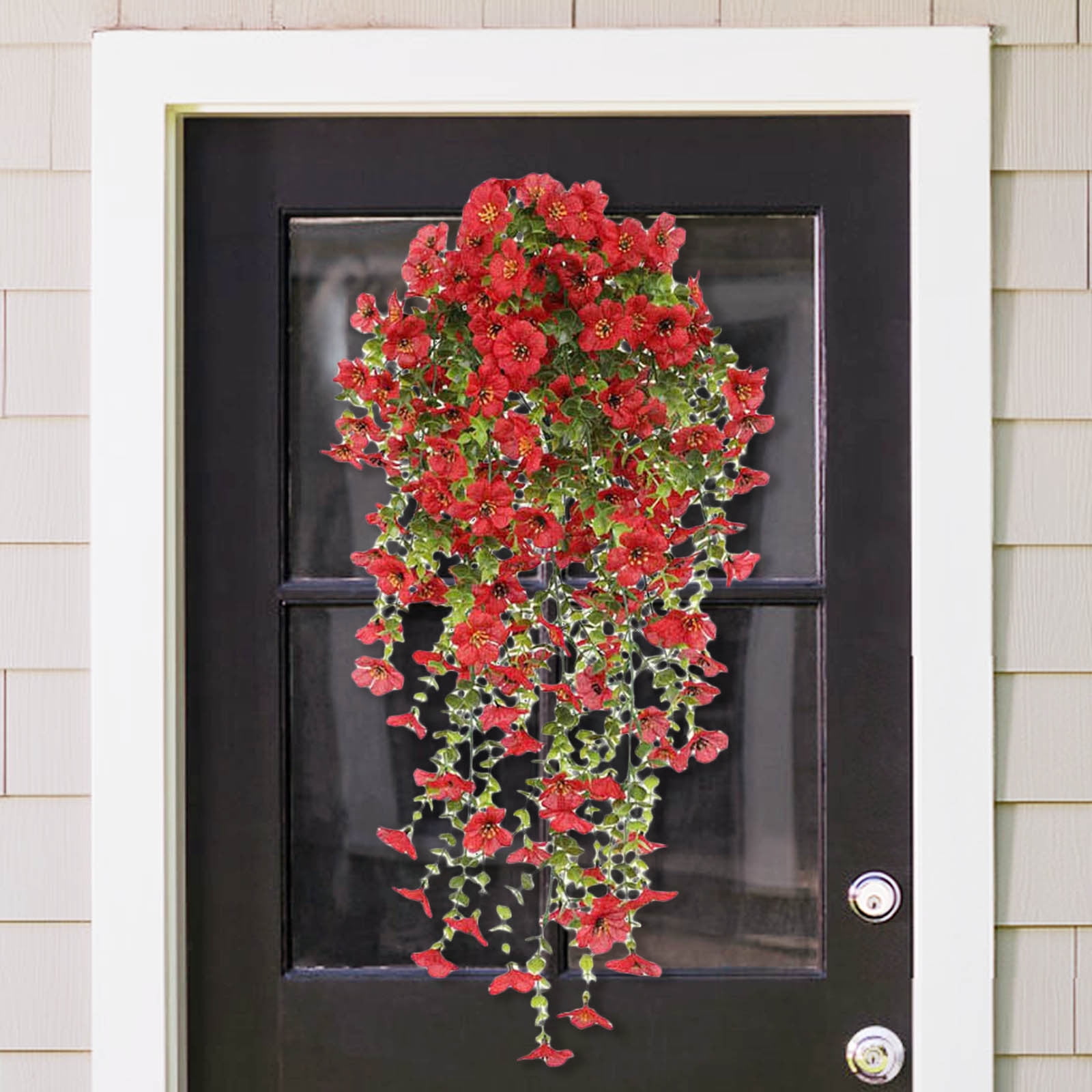 Click here for Bgckmycom Floral Display For Home Violet Wall Hang... prices