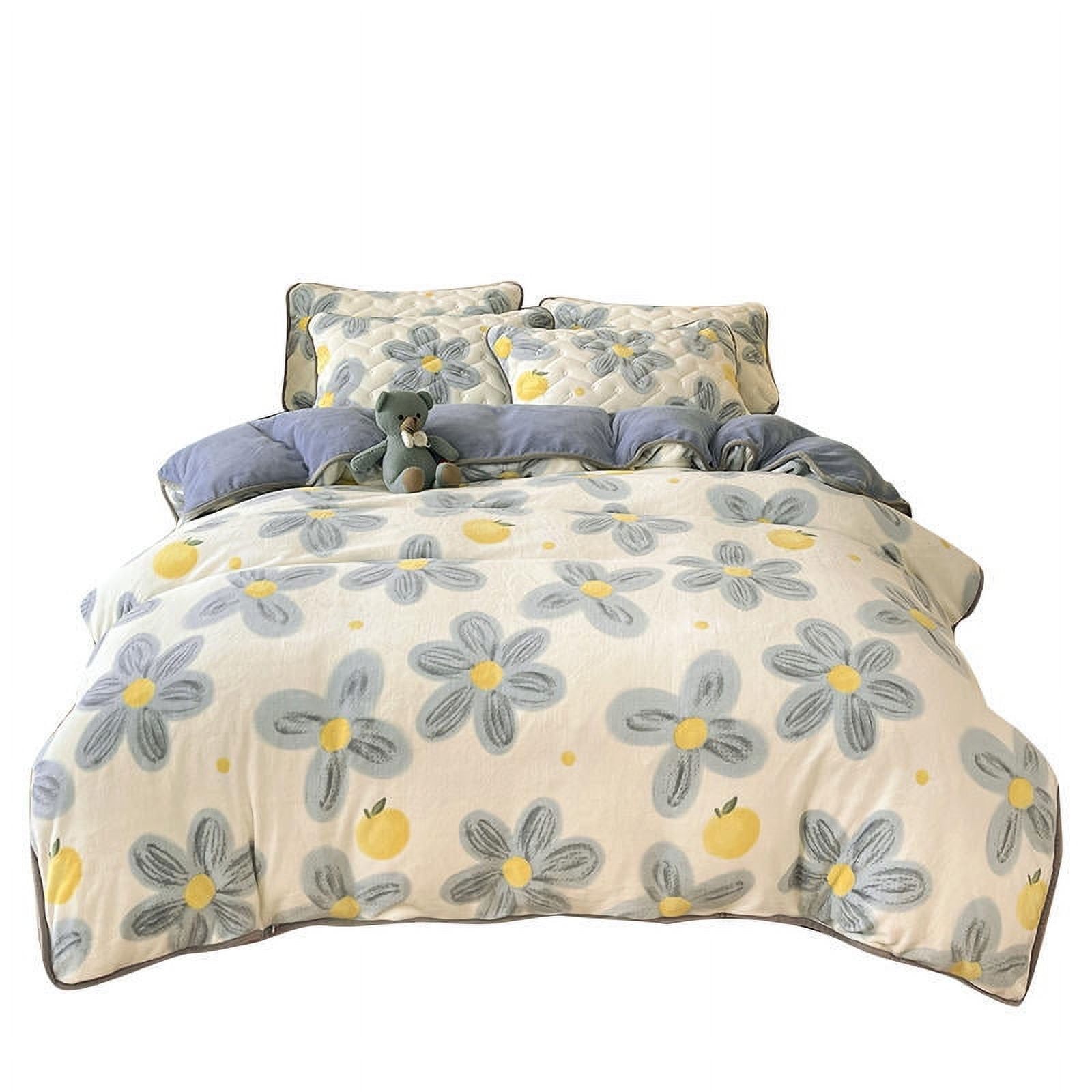 Click here for Jinsinto Milk Fleece Queen Size Sheet Covers 4-Pie... prices