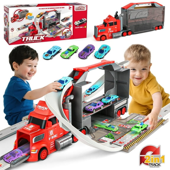 Matchbox Vehicle Playset FEDEX Package Center with Express Delivery Van ...