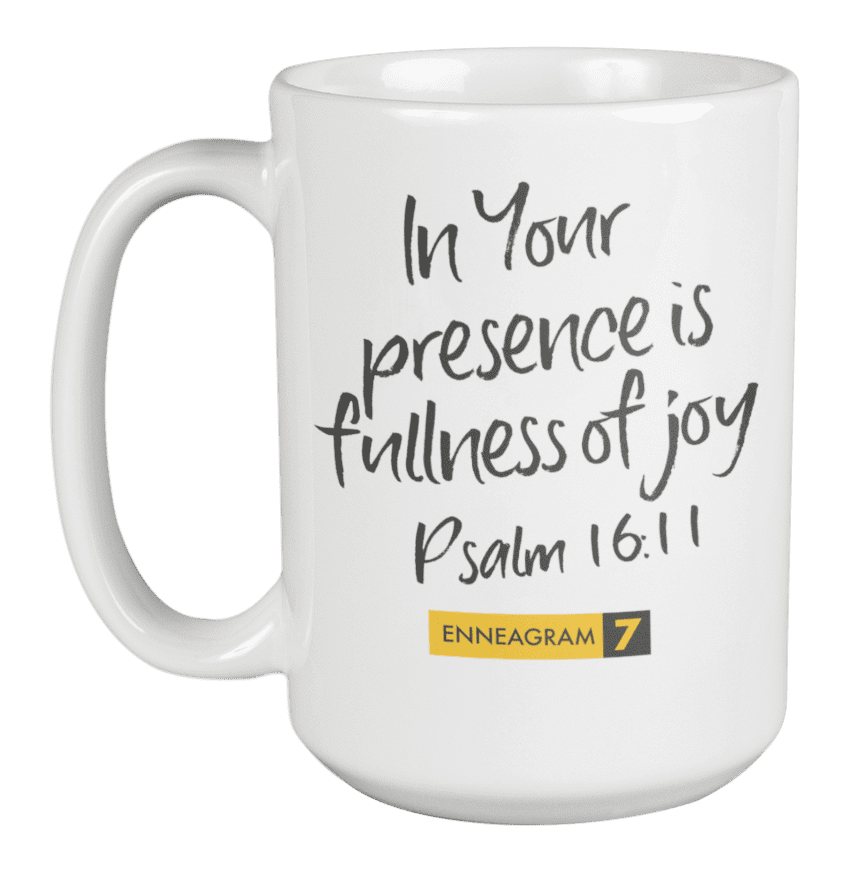 Fullness of Joy Psalm 16:11 White Ceramic Mug Home & Living Drinkware ...