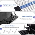 PinkSheep Desktop Document Copy Holder, Book Reading Stand for Typing ...