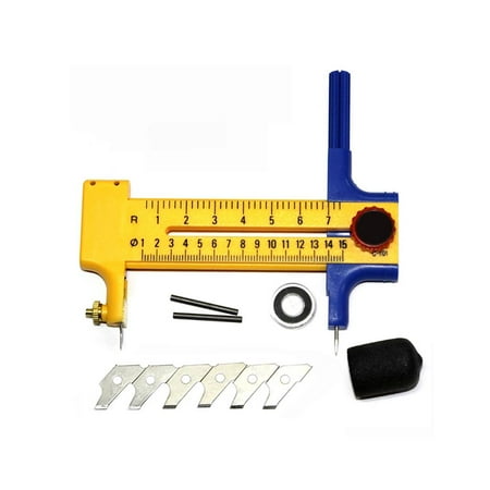 Decodeary Circle Slicer Handicraft Accessories Accurate Measuring Hand ...