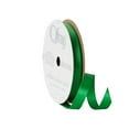 Offray Ribbon, Emerald Green 3/8 inch Single Face Satin Polyester ...