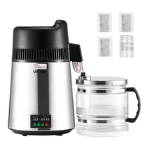 VEVOR Water Distiller, 4L 1.1 Gallon Pure Water Purifier Filter For ...