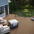 ALX 72" L X 2.25" W X 42" H Bronze Aluminum Deck Cable Rail Kit ...