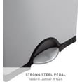 Rectangular Dual Compartment Recycling Kitchen Step Trash Can, 46 Liter ...