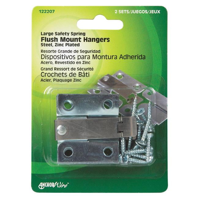 ACEDS Flush Mount Hanger with Lock - Large- pack of 10 - Walmart.com