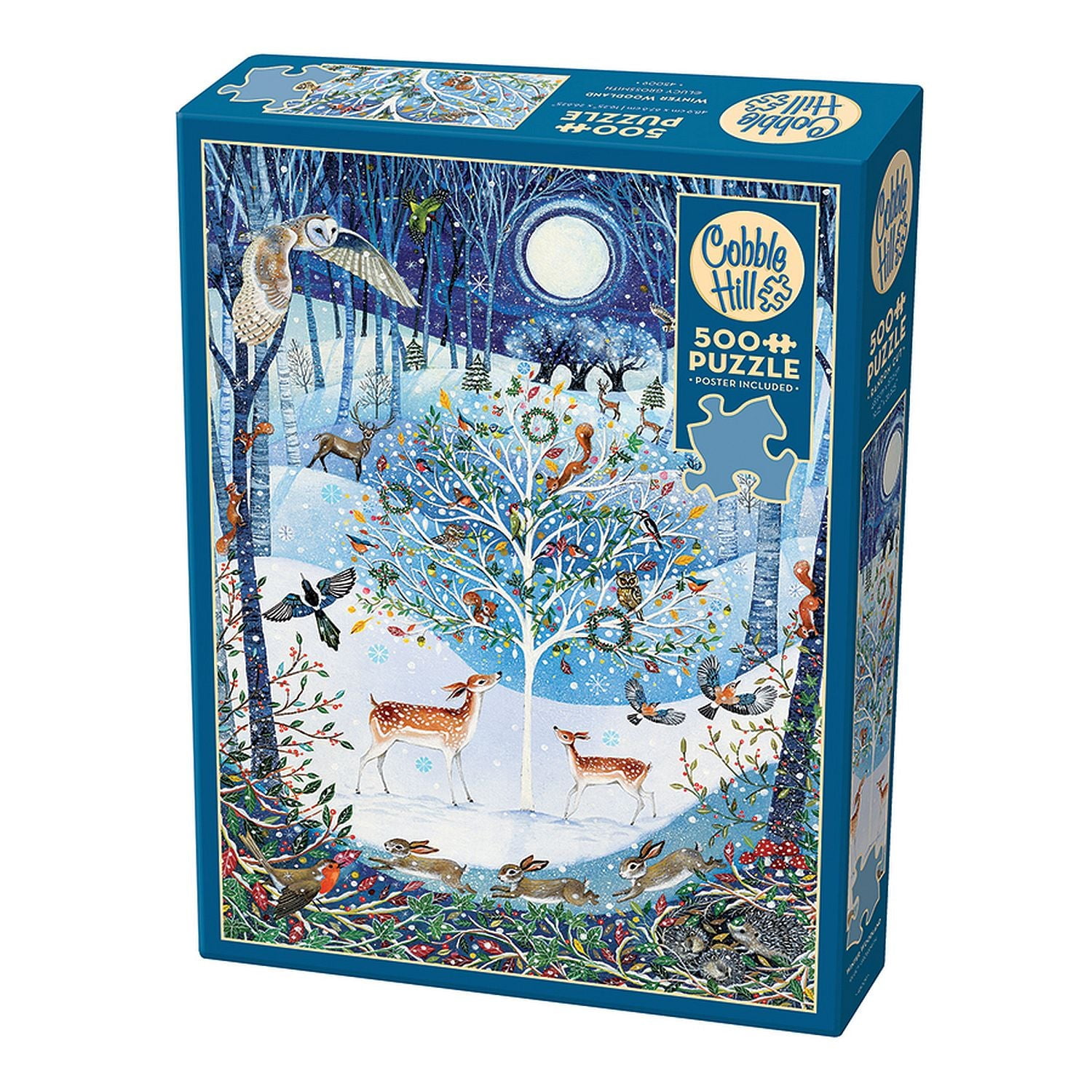 Click here for Cobble Hill Jigsaw Puzzle - Winter Woodland  500 P... prices