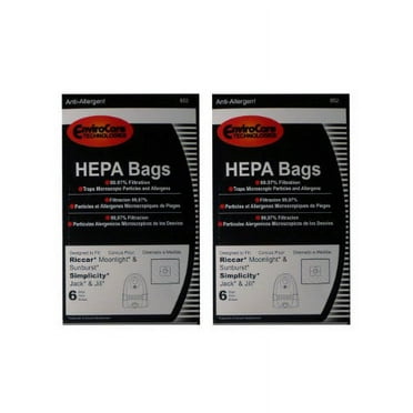 {24} Compact Tri-Star canister vacuum cleaner bags for C6, C8, C9, C80 ...