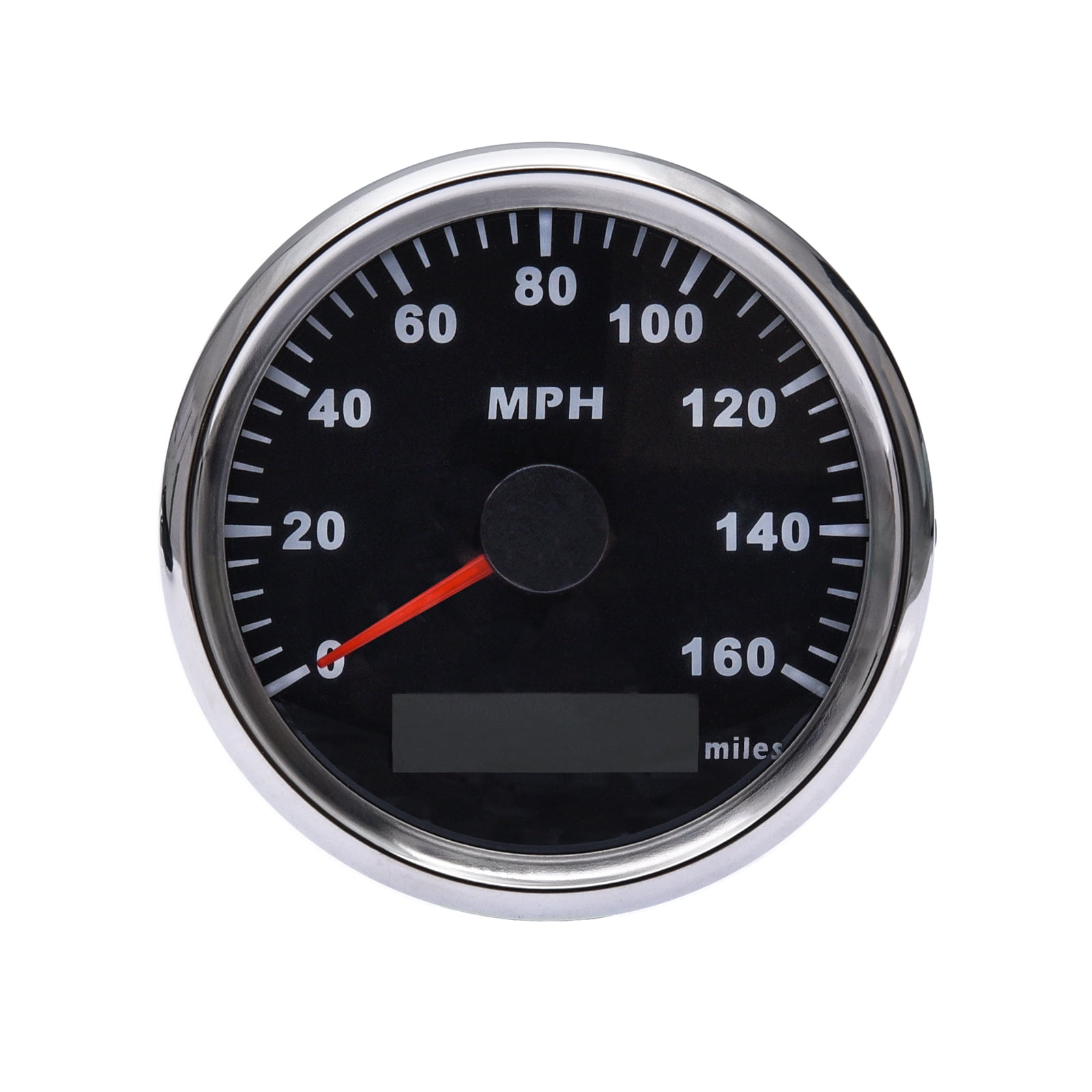 Geloo GPS Speedometer MPH Odometer Gauge 85mm 0-160 MPH Speedometer for ...