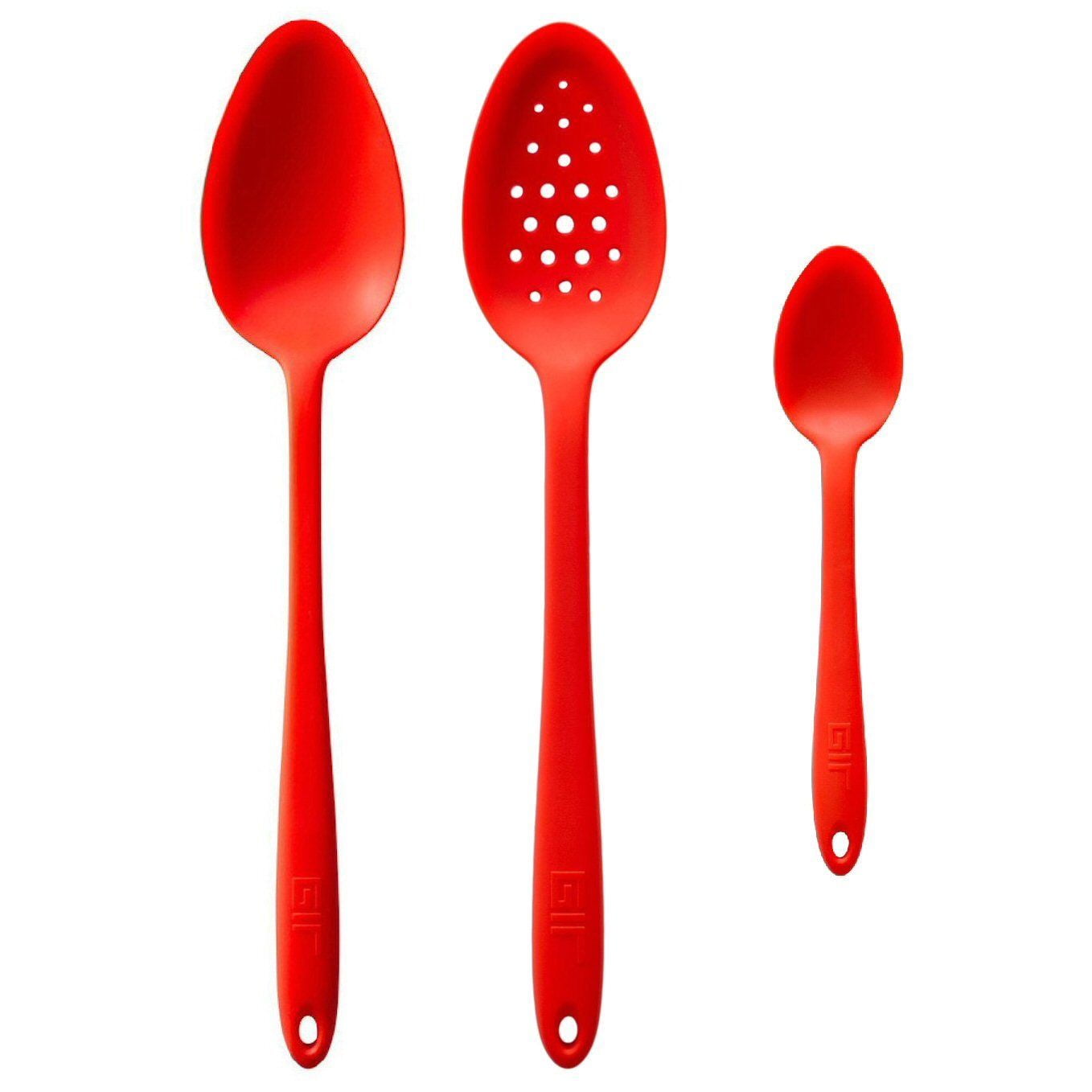 GIR Get It Right 3pc Silicone Ultimate Cooking & Serving Spoon Set ...