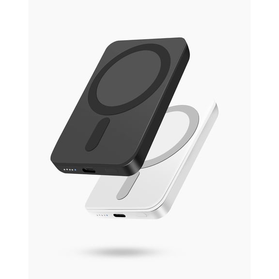 Mini MagSafe-Compatible Portable Charger, 5000mAh 5W Compact Magnetic ...