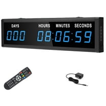 "Btbsign 1.8"" Digital Timer, 9 Digits Large LED Countdown up Days ...