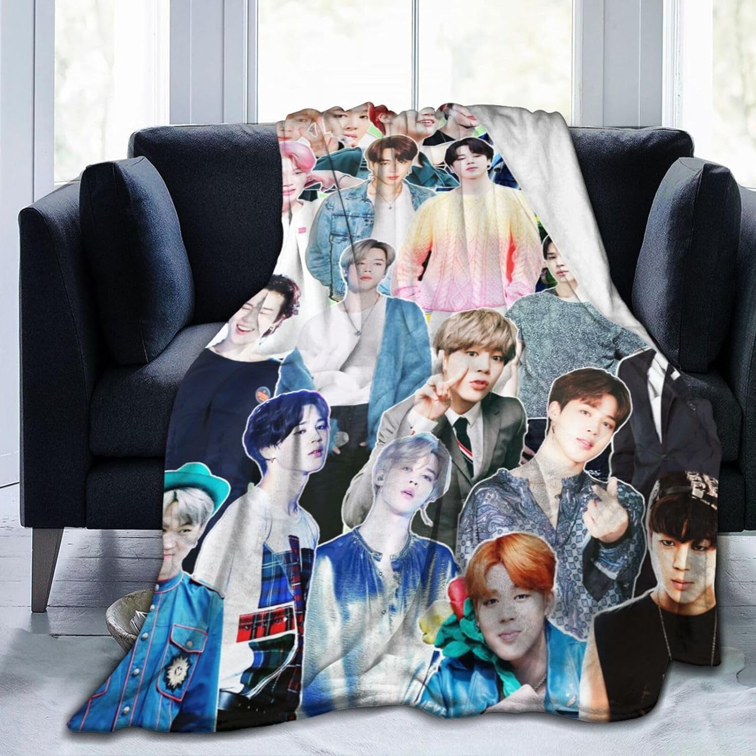 Click here for Blanket Jimin Soft And Comfortable Wool Fleece Thr... prices
