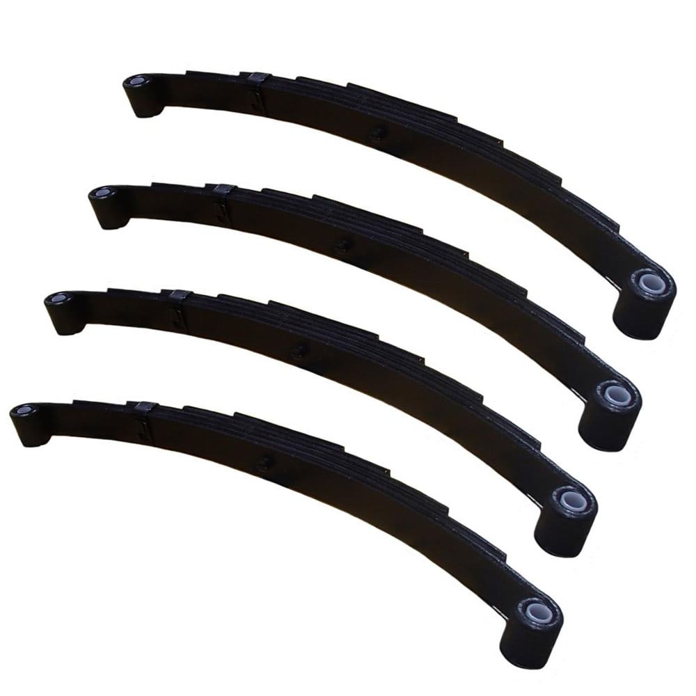 Four (4) Trailer Leaf Springs 5 Leaf Double Eye, 3000lbs Capacity, For ...