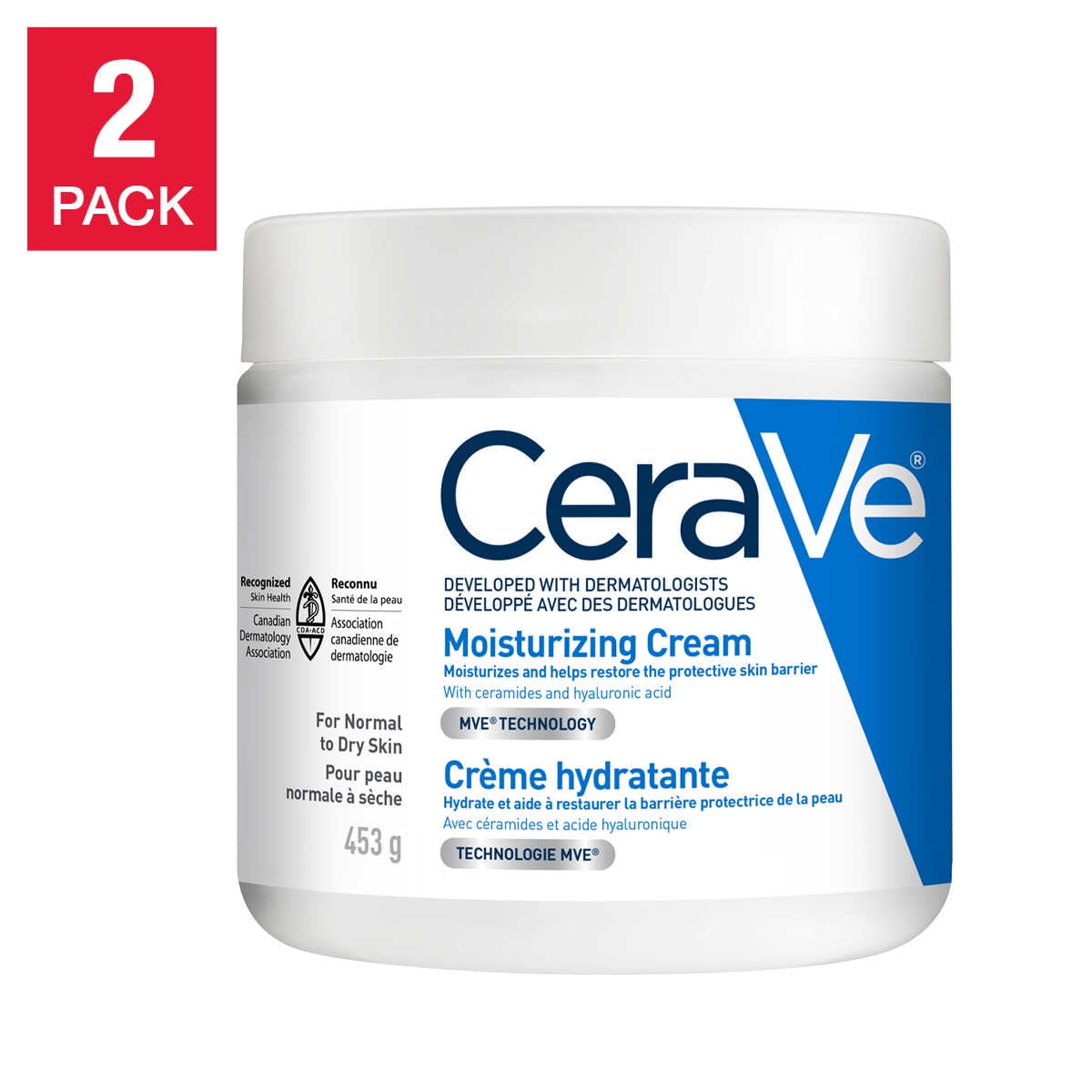 Click here for Cerave Moisturizing Cream  2 X 453 G 453 G prices