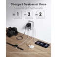Anker Nano Travel Adapter, 5-Port Power Adapter - Walmart.com