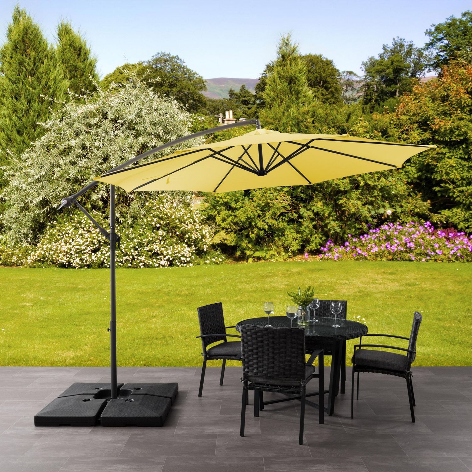 Click here for Corliving 9.5ft Tilting Cantilever Outdoor Patio U... prices