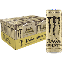 Bulk Pack - Java Monster Mean Bean, Coffee + Energy Drink, 15 fl oz (12 ...