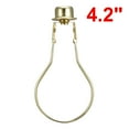 REGALWOVEN 2 Pack Brass Lamp Shade Light Bulb Clip Adapter with ...