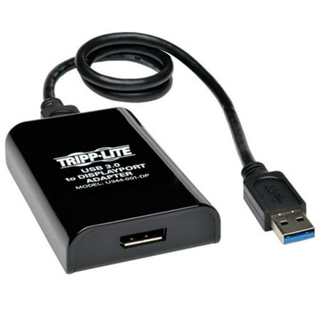 Tripplite U344-001-DP USB 3.0 Superspeed To Displayport Dual Monitor ...