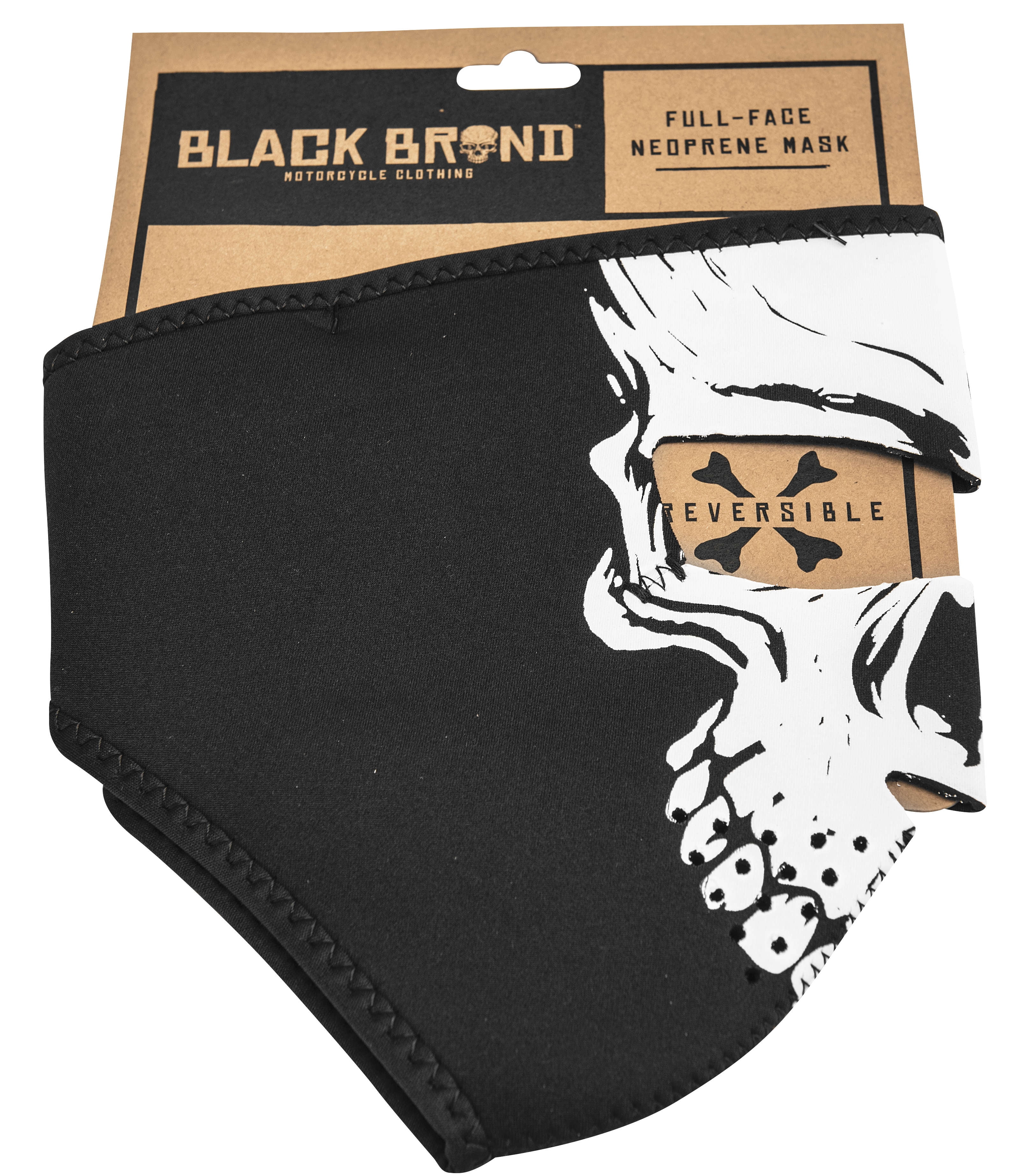 Black Brand Neoprene Full Face Mask Skull BB9802 - Walmart.com