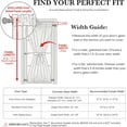 100% Blackout Curtain for Door Window - Privacy Room Darkening Shade ...