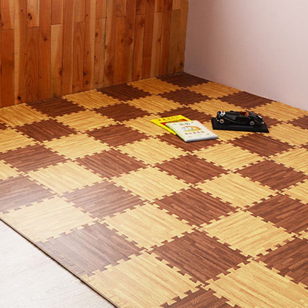 Click here for Milisten 8pcs Dark Brown Interlocking Gym Floor Ma... prices