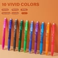 Retractable Erasable Pens Clicker, Fine Point 0.7mm, Assorted Color ...