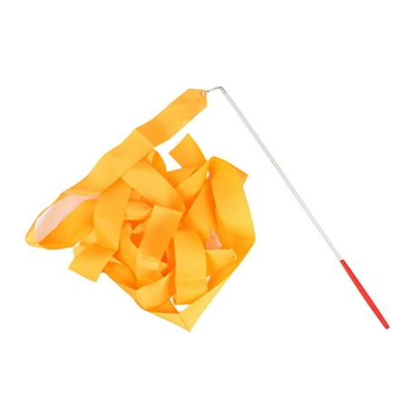 mmirethe 2 Meters Ribbon Wands Girls Twirling Rod Stick Portable ...