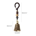 Brass Bell Car for Key Chain Pendant Engraved Buddhist Scripture Sutra ...