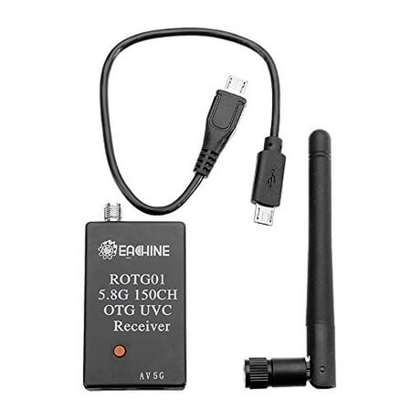 EACHINE FPV Receiver, ROTG01 UVC OTG 5.8G 150CH Full Channel FPV ...