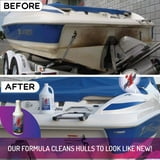 Power #1 One Boat Hull Cleaner & Rust Remover Quart - Walmart.com