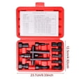 10Pcs Motorcycle Bearing Remover Tool Set Bicycle Bearing Disassembly ...