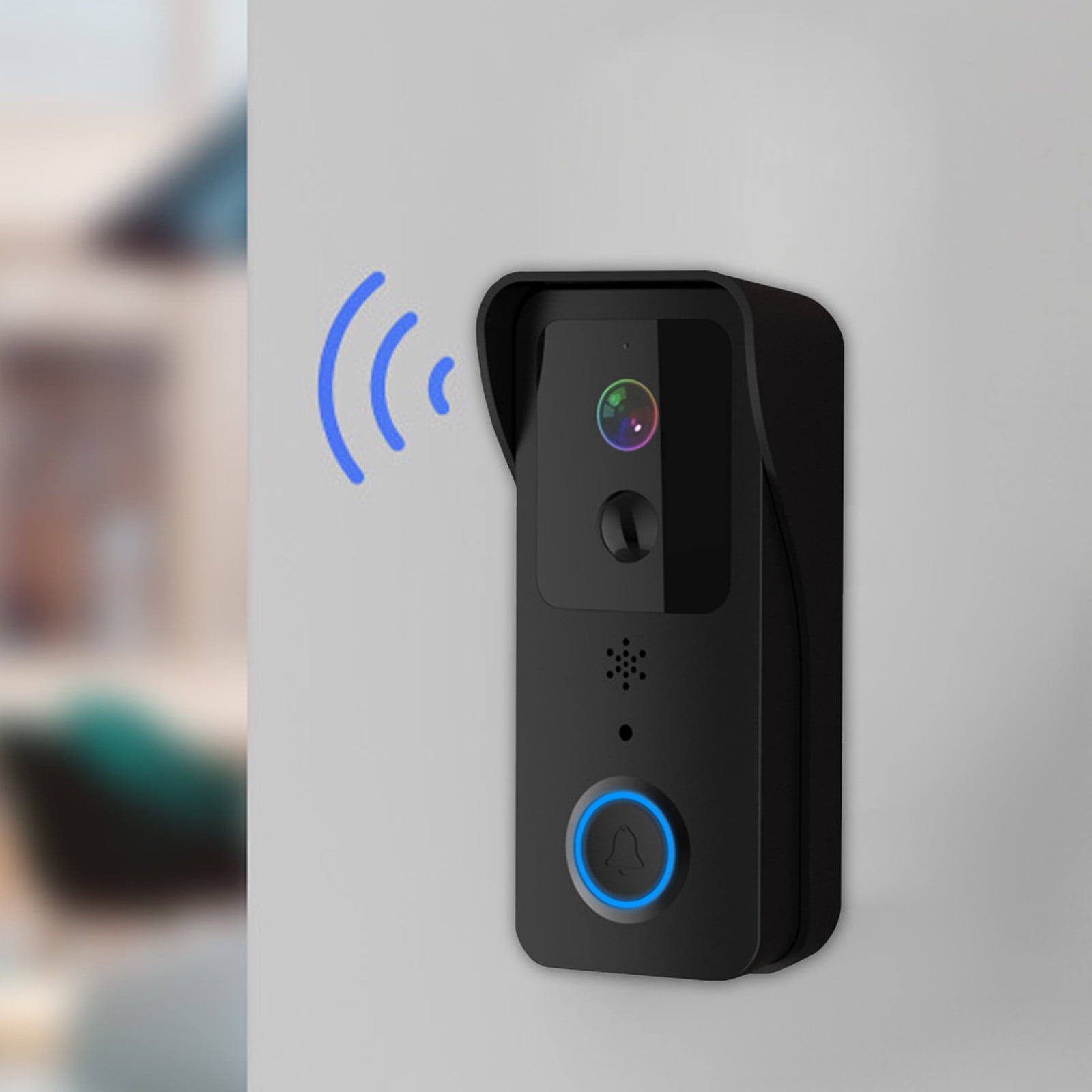 Herrnalise Smart Wireless Remote Video Doorbell,Intelligent Visual ...